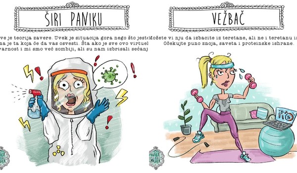 Koji ste tip u karanteni? Paničar, hipohondar, vježbač, paničar, party ...